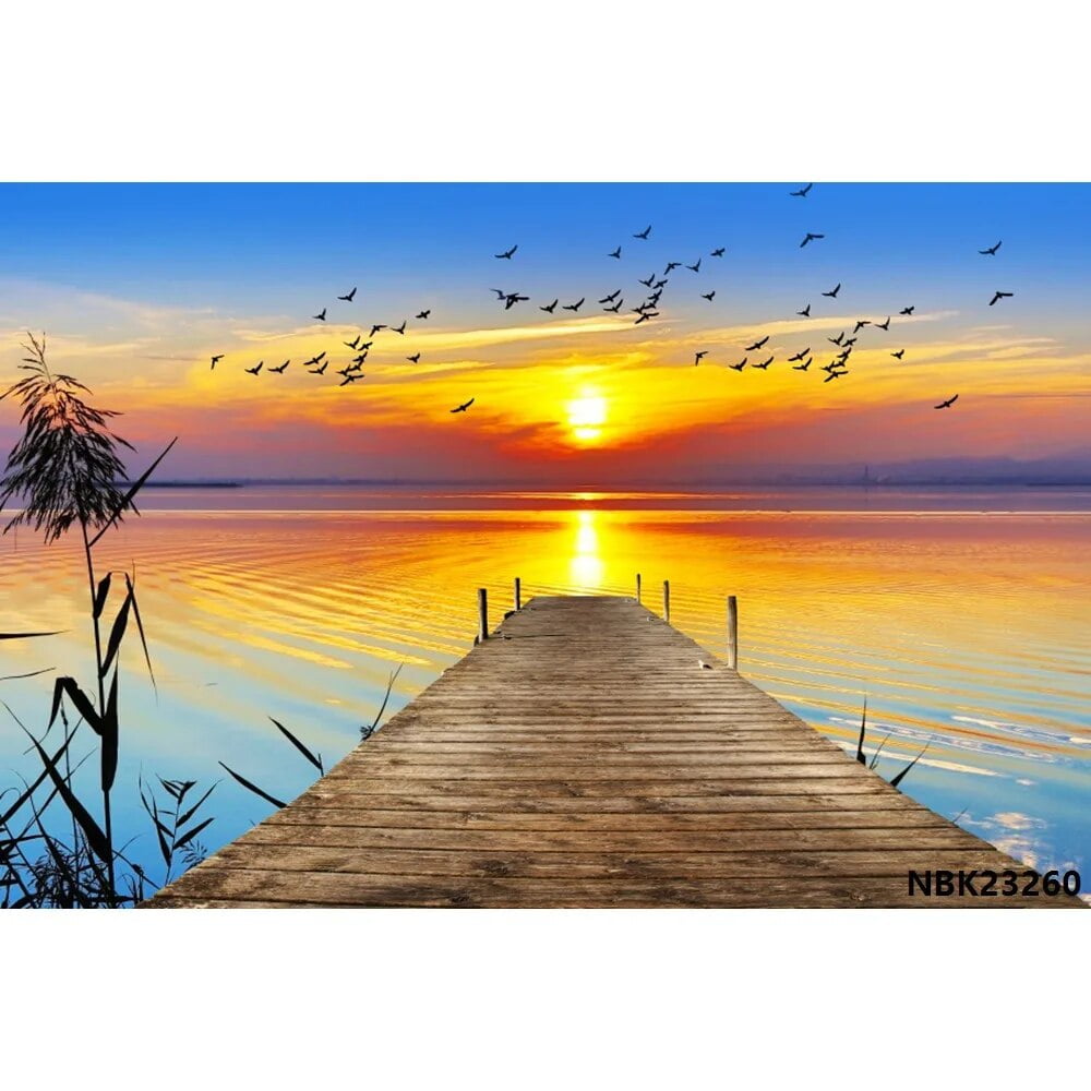 Summer Backdrops For Photography Tropical Sea Beach Sand Coast Blue Sky ...