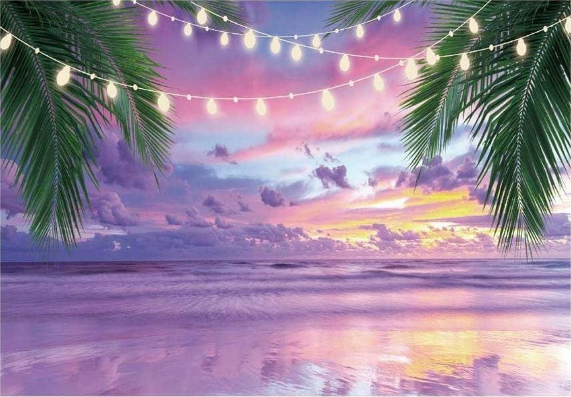 Summer Beach Backdrop Ocean Wave Sand Floor Background for Photography ...