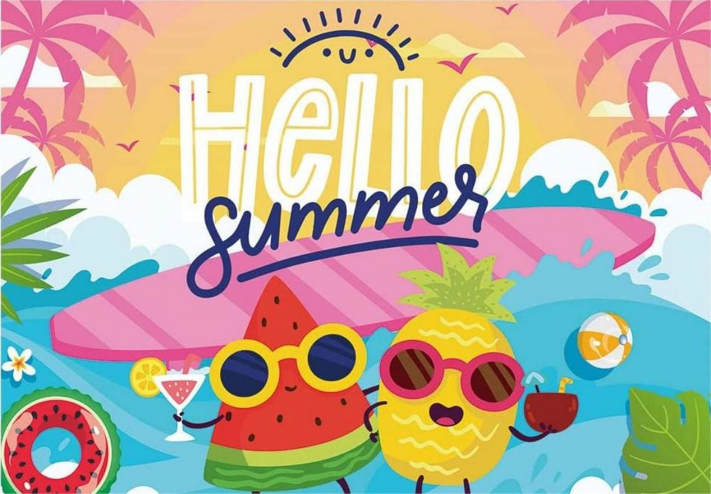 Summer Beach Backdrop Ocean Wave Sand Floor Background for Photography ...