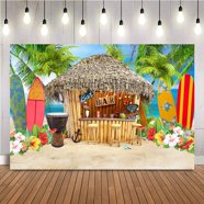 SUNOLIFE 7x5ft,Hawaii Party Backdrops,Summer Beach Photography ...