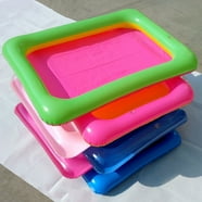 Kinetic Sand Sandbox Set with Blue Sand, Tools & Storage - Walmart.com
