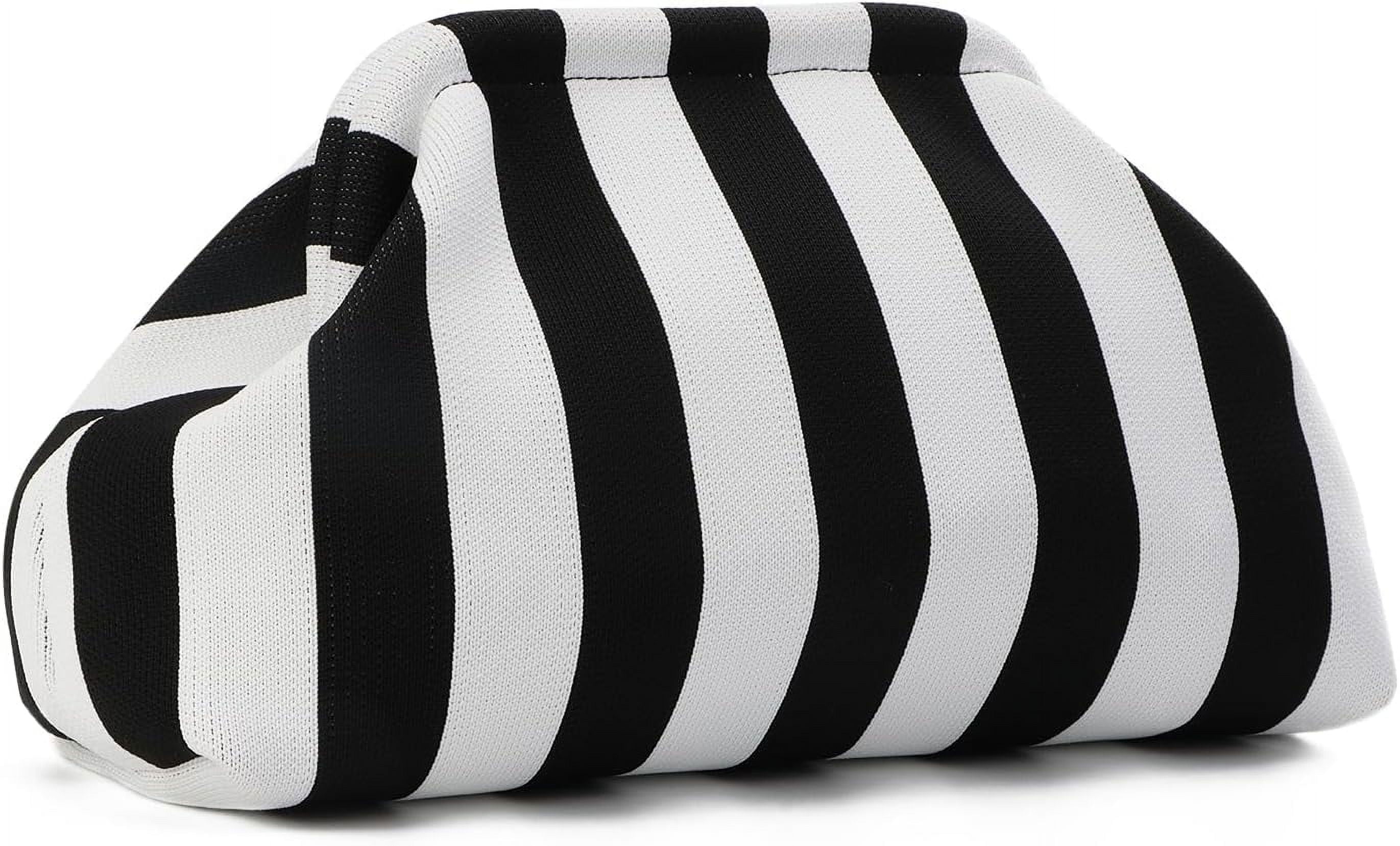 Summer Beach Clutch Purses for Women Woven Crochet Handbags Dumpling ...