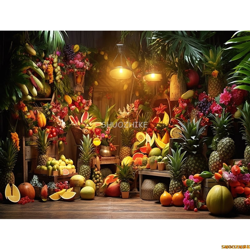 Summer Beach Digital Printed Photography Backdrops Tropical Holiday ...
