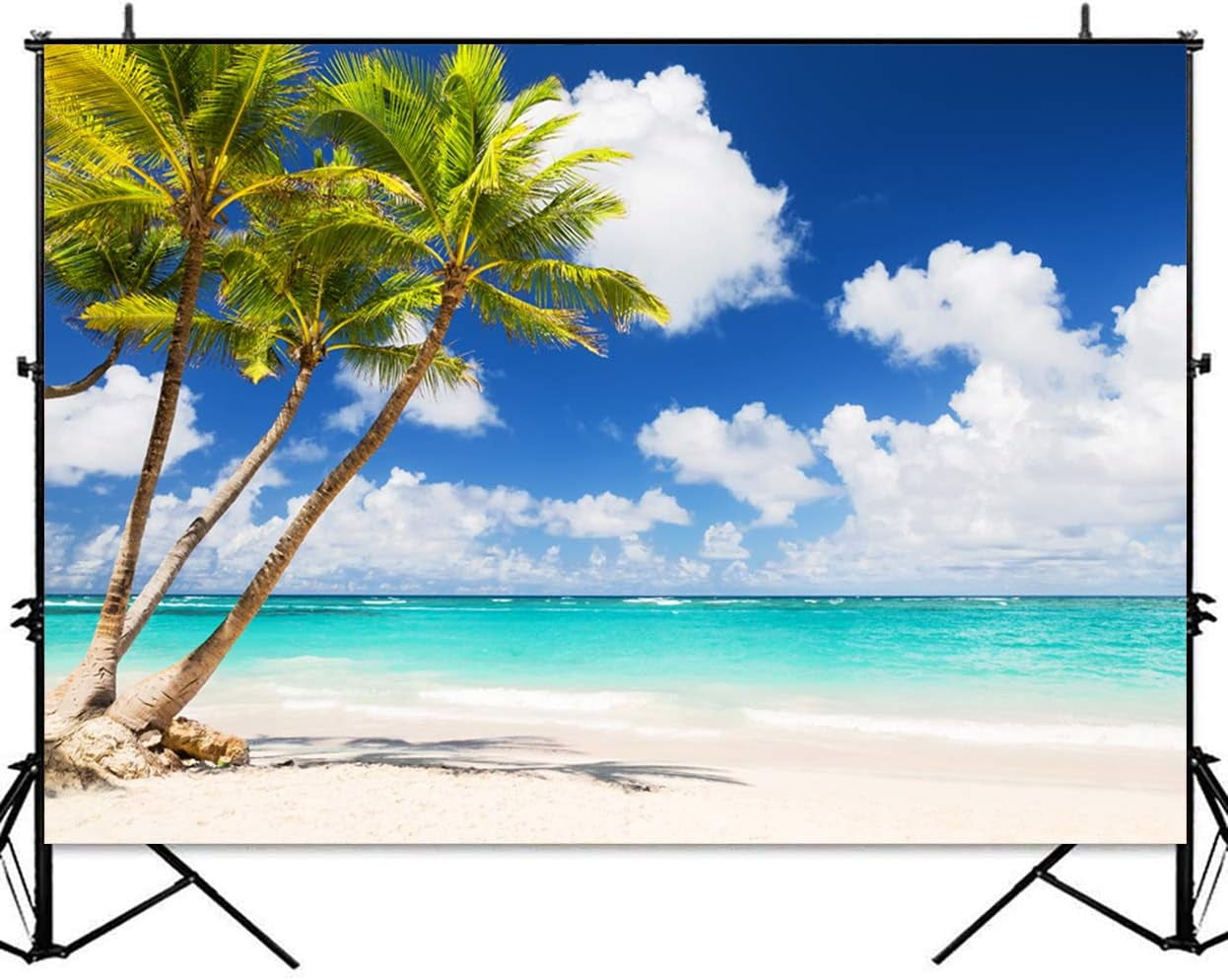 Summer Beach Ocean Backdrops for Photography Blue Sky Sea Hawaiian Luau ...