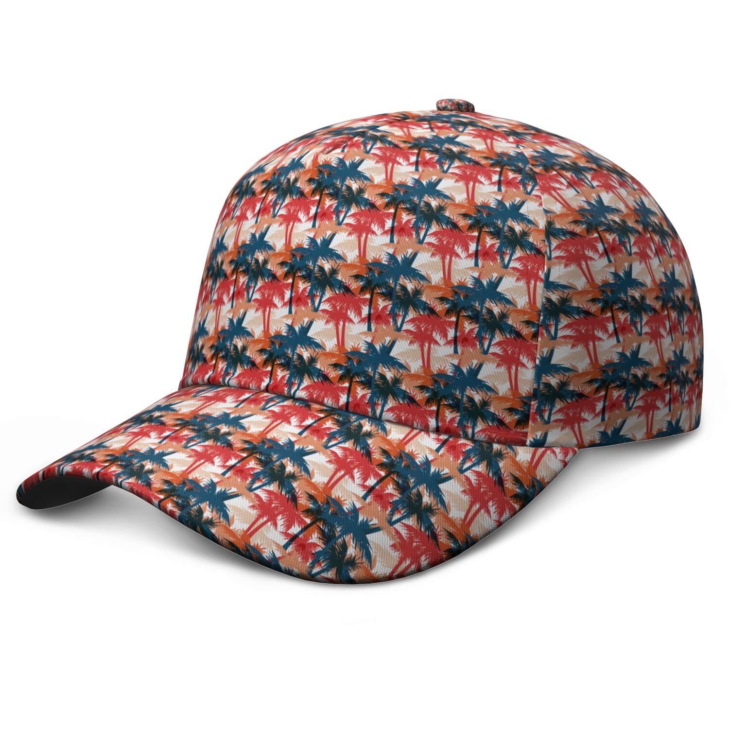 Summer Beach Palm Trees Baseball Cap, Lightweight Quick-Drying Dad Hat ...