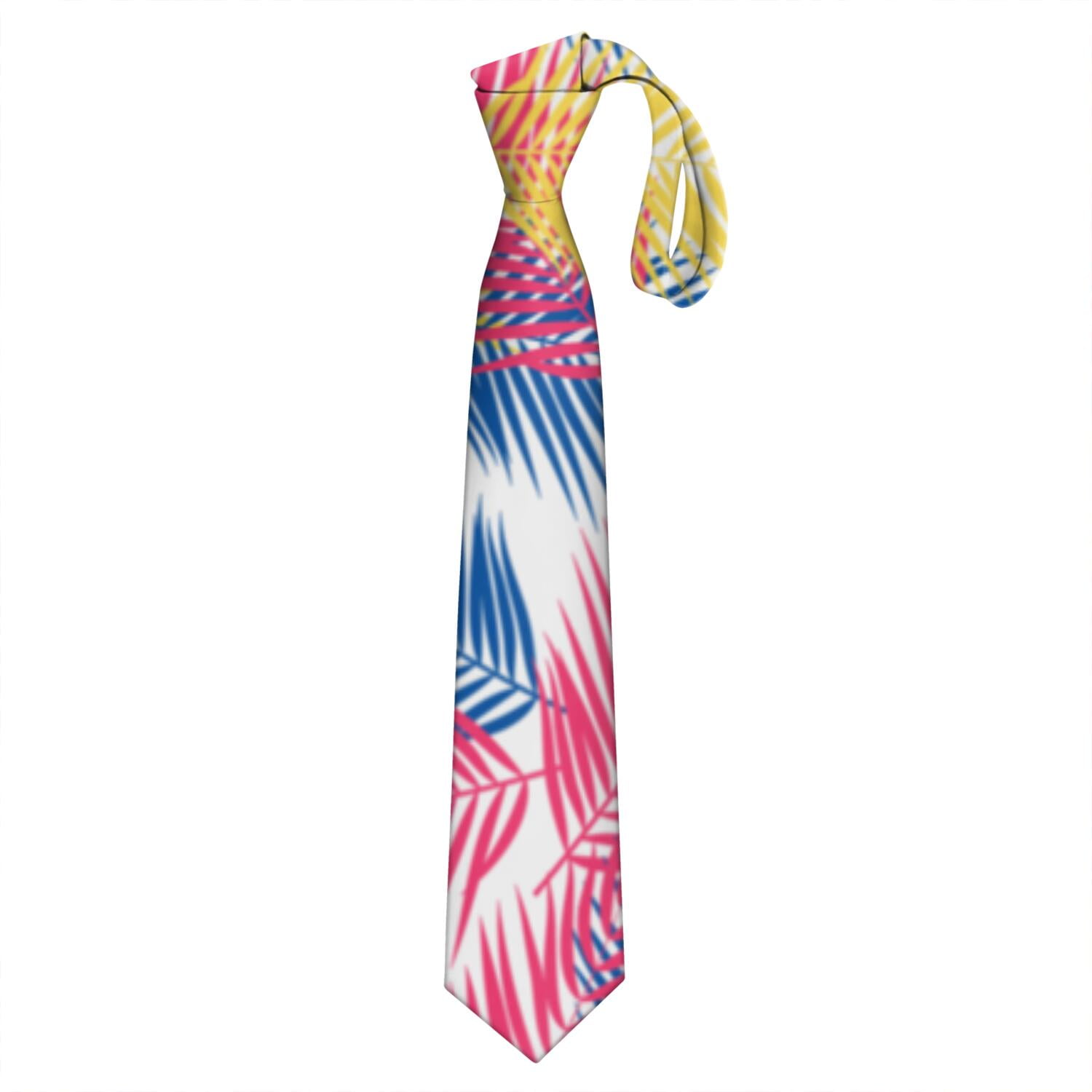 Summer Beach Palm Trees Minimalist Tie - Smooth Satin Formal & Prom ...
