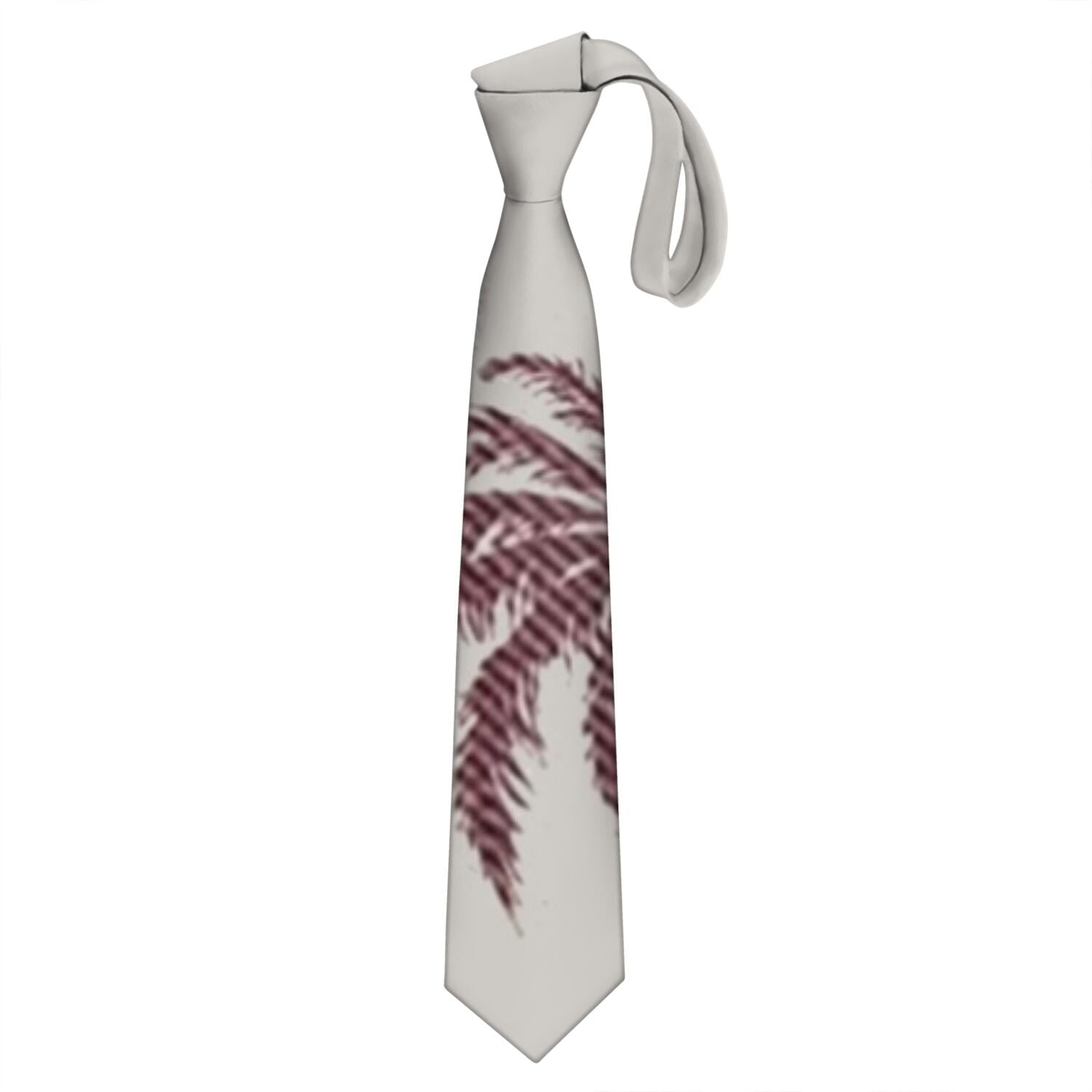 Summer Beach Palm Trees Minimalist Tie - Smooth Satin Formal & Prom ...