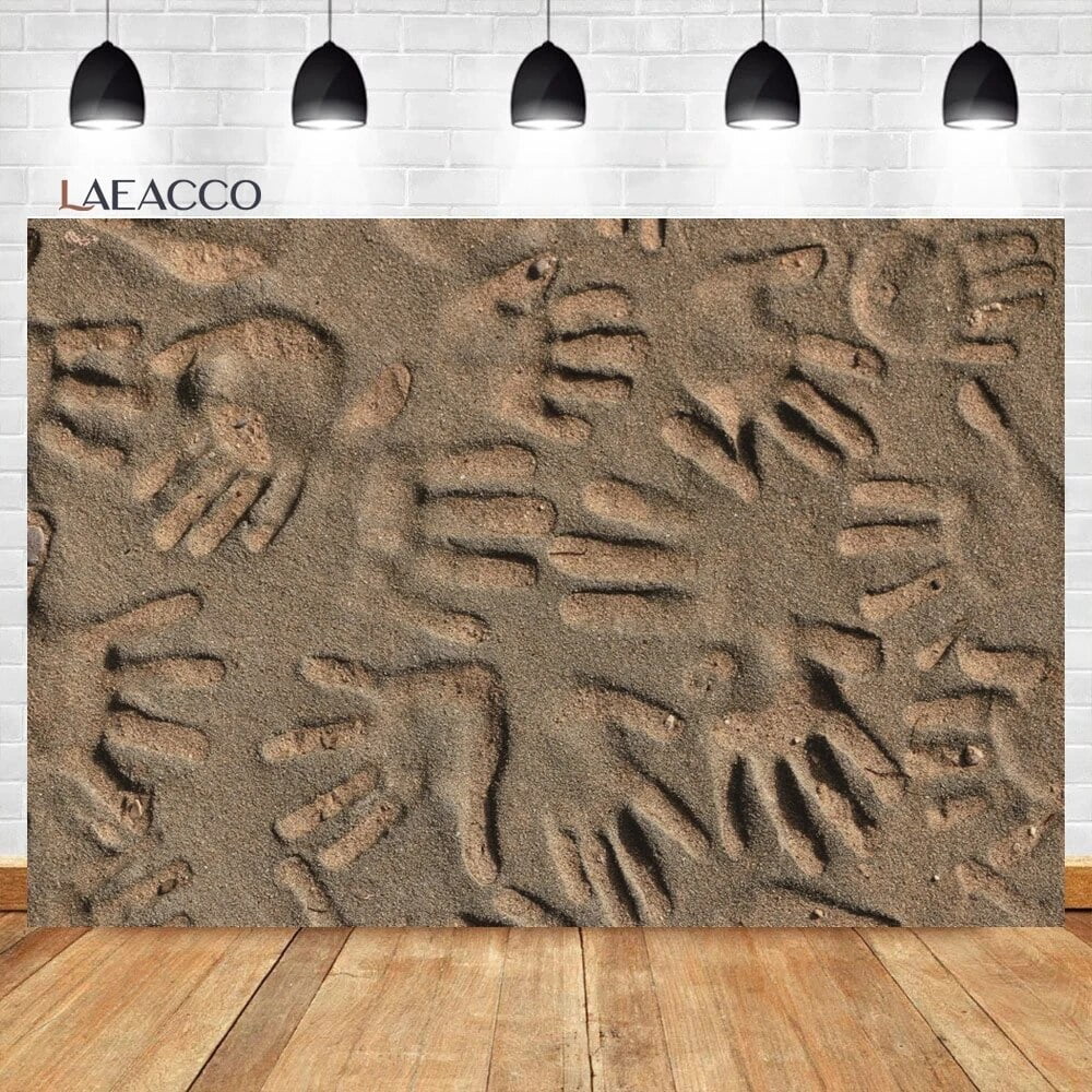 Summer Beach Photo Backdrop Palm Trees Shadow Hawaiian Aloha Party Kids ...