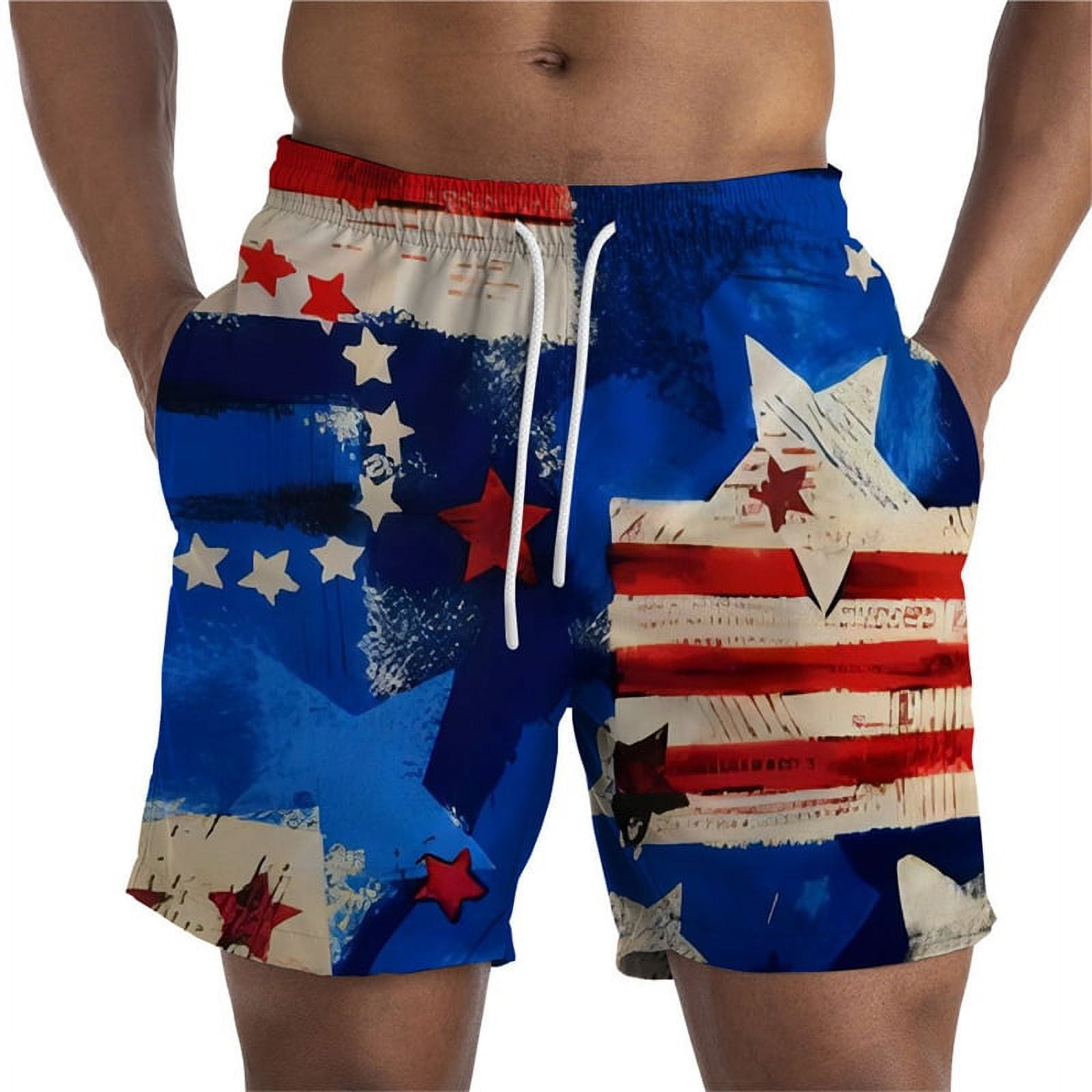 Summer Beach USA UK Flag Mens Sexy Board Hot Shorts Swimwear 3D Print ...