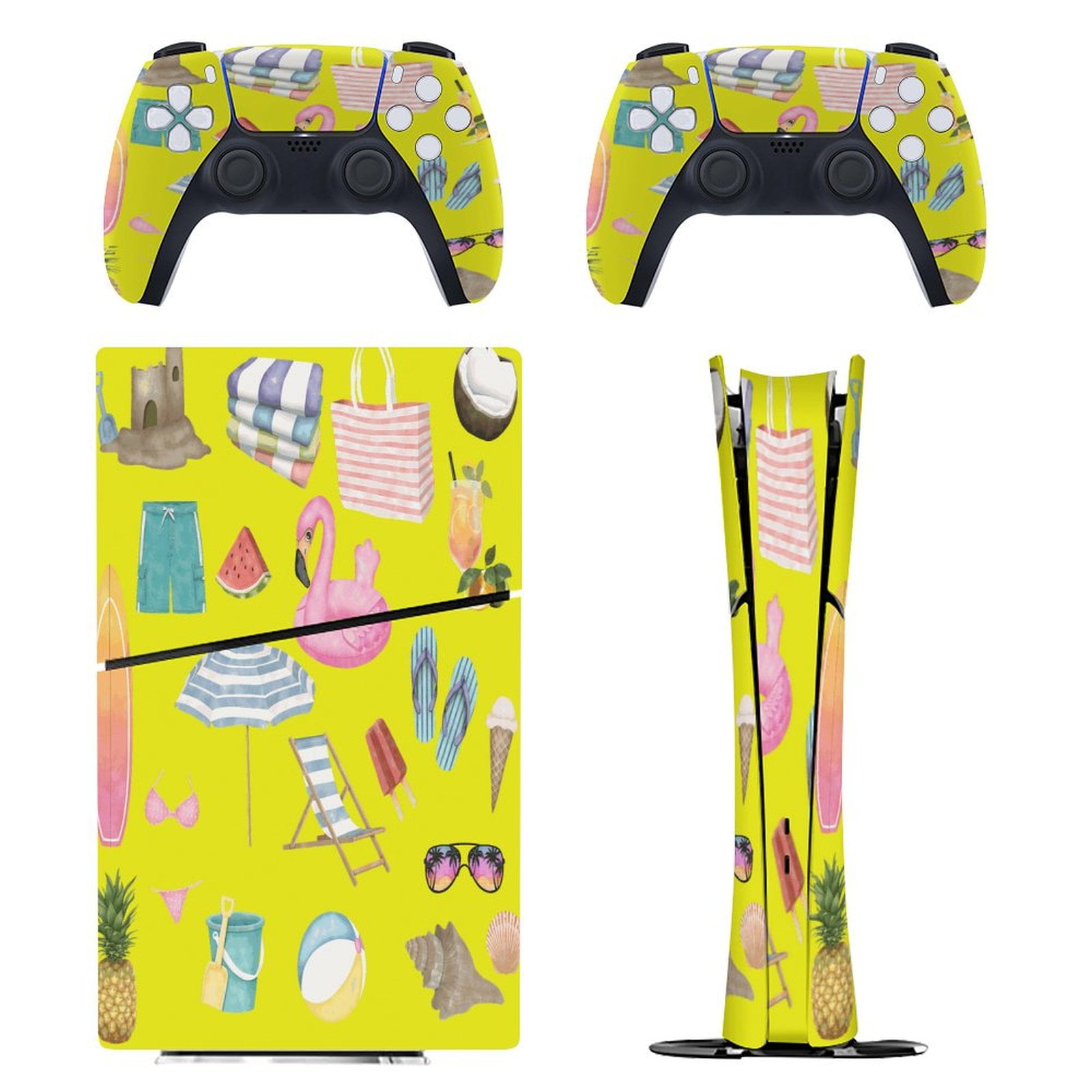 Summer, Beach, Vacation PS5/PS5 Slim Digital Disc Skin Sticker For ...