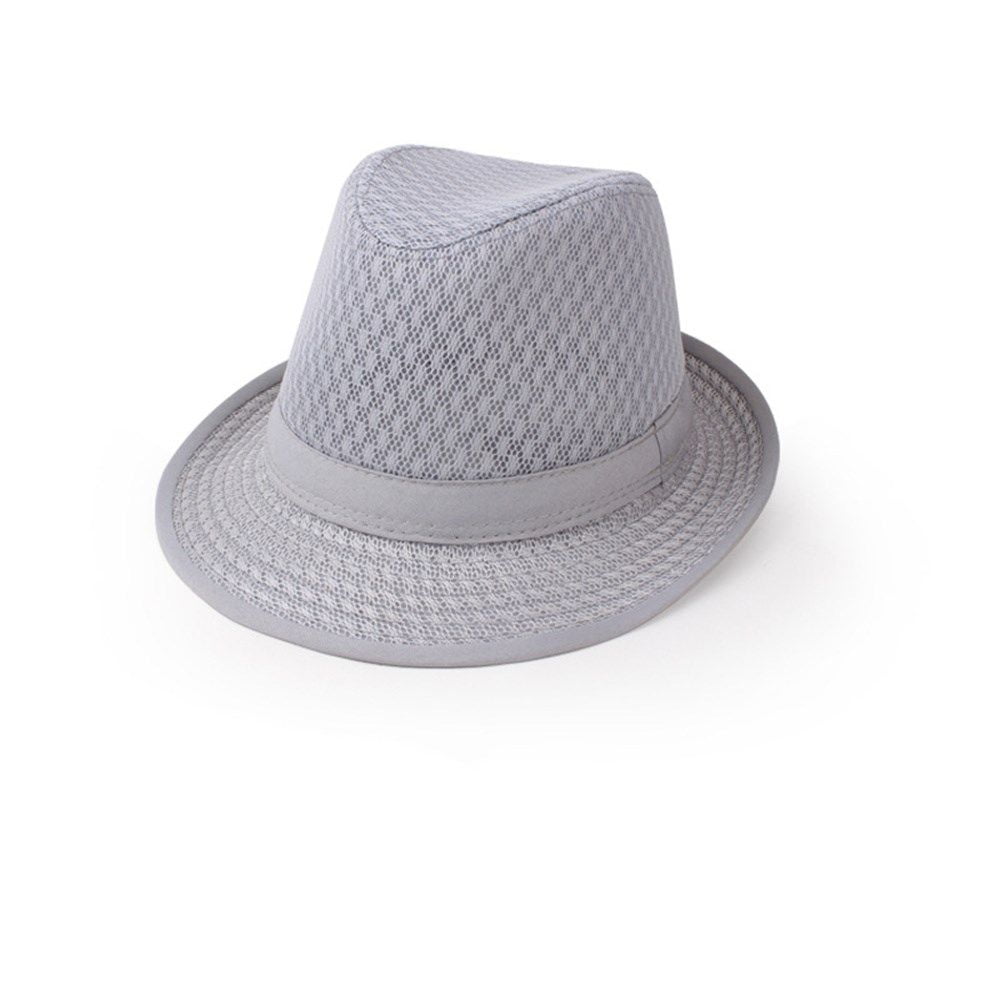 Summer Beach Wide Brim Breathable Panama Cap Jazz Hat Cowboy Fedora Hat ...