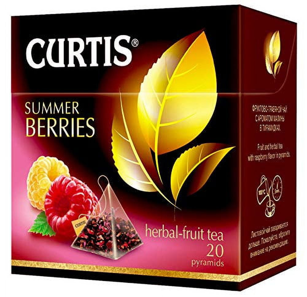 Summer Berries Tea 20 Tea Pyramids (Pack Of 2) - Walmart.com