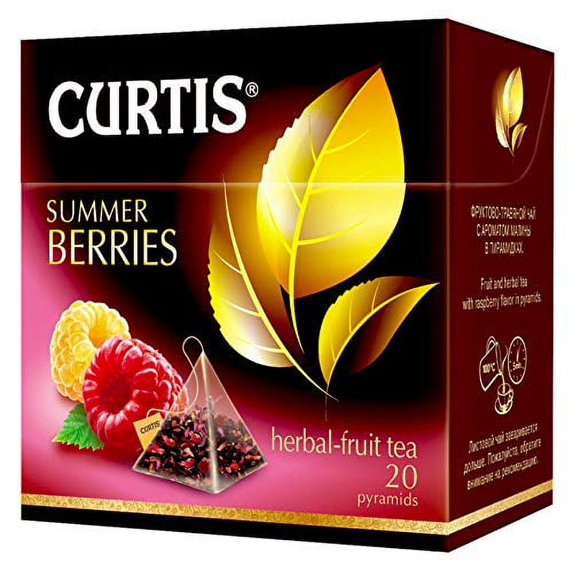 Summer Berries Tea 20 Tea Pyramids (Pack Of 2) - Walmart.com