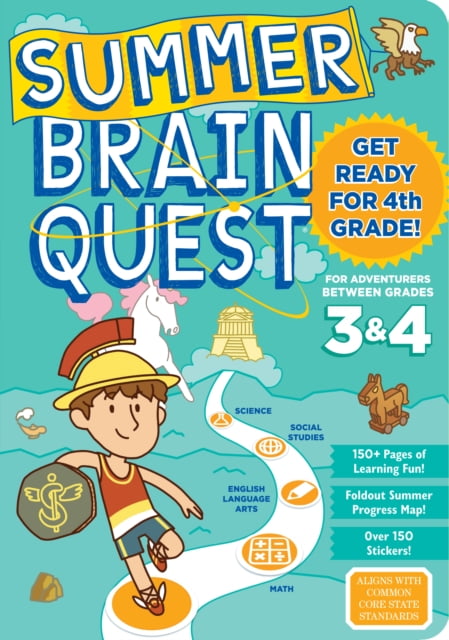 Summer Brain Quest Summer Brain Quest: Between Grades 3 & 4, (Paperback ...