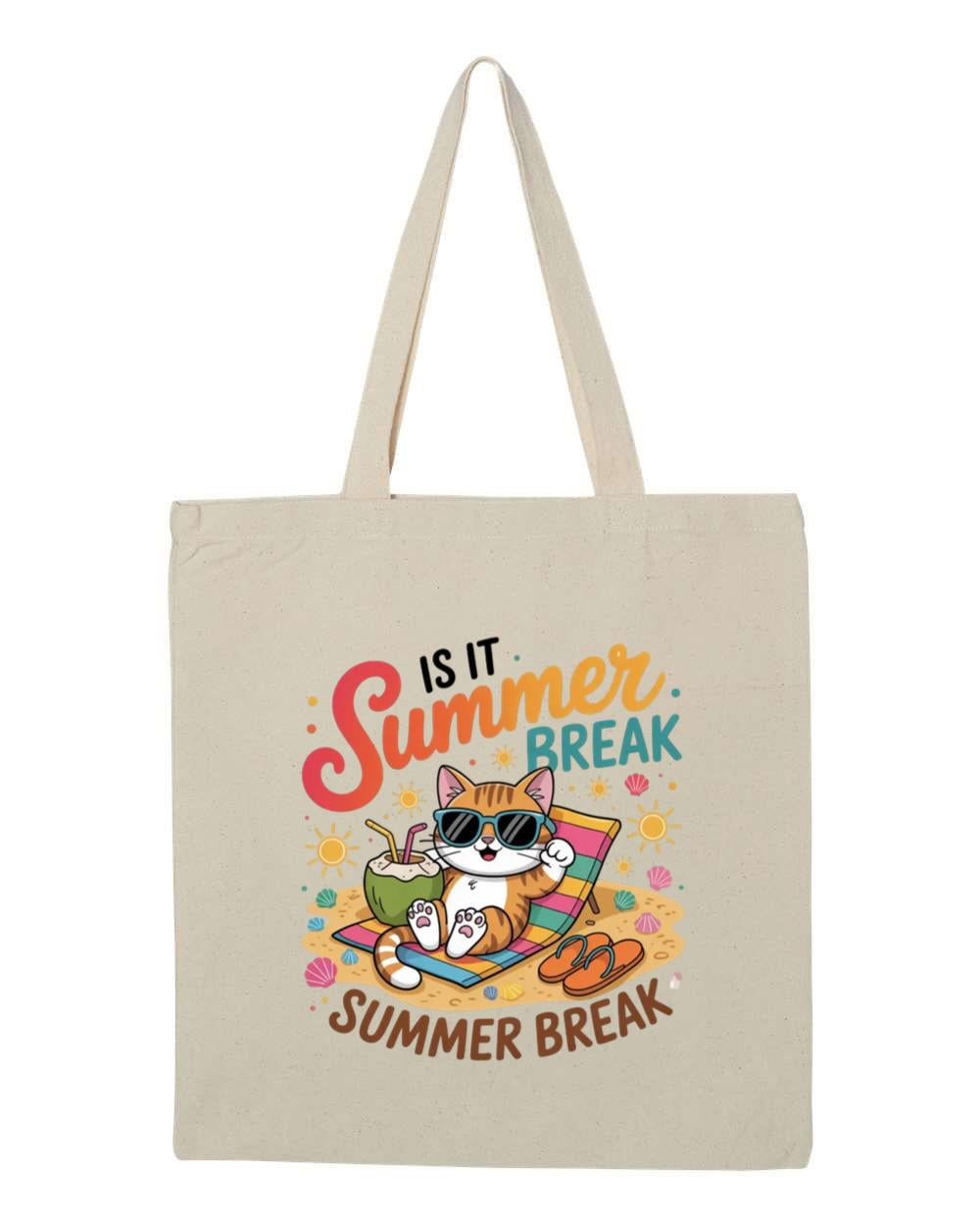 Summer Break Vibe Last Day Of School Teacher Student Tote Bag - Walmart.com