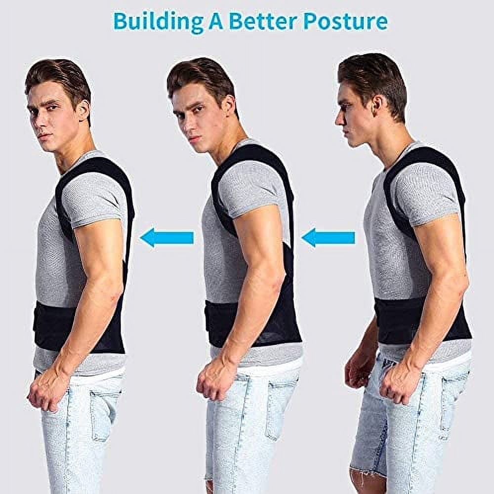 Summer Breathable Back Braces Posture Corrector Spinal Support Belt for ...