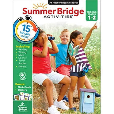 Summer Bridge Grade K-1 Activities Workbook - Walmart.com