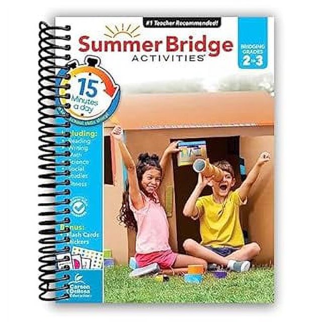 Summer Bridge Activities 2nd to 3rd Grade Workbook (Spiral Bound ...