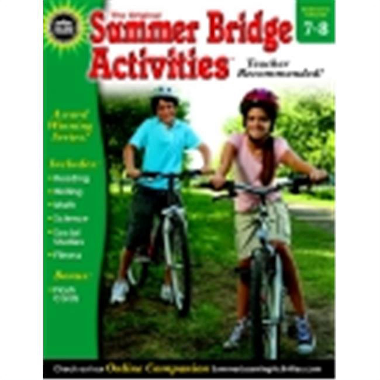 Summer Bridge Activities Bridging Book 7 To 8 - Walmart.com