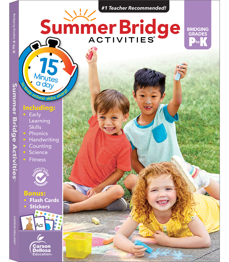 Pre-Owned Summer Bridge Activities, Grades Pk - K: Volume 1 (Paperback ...