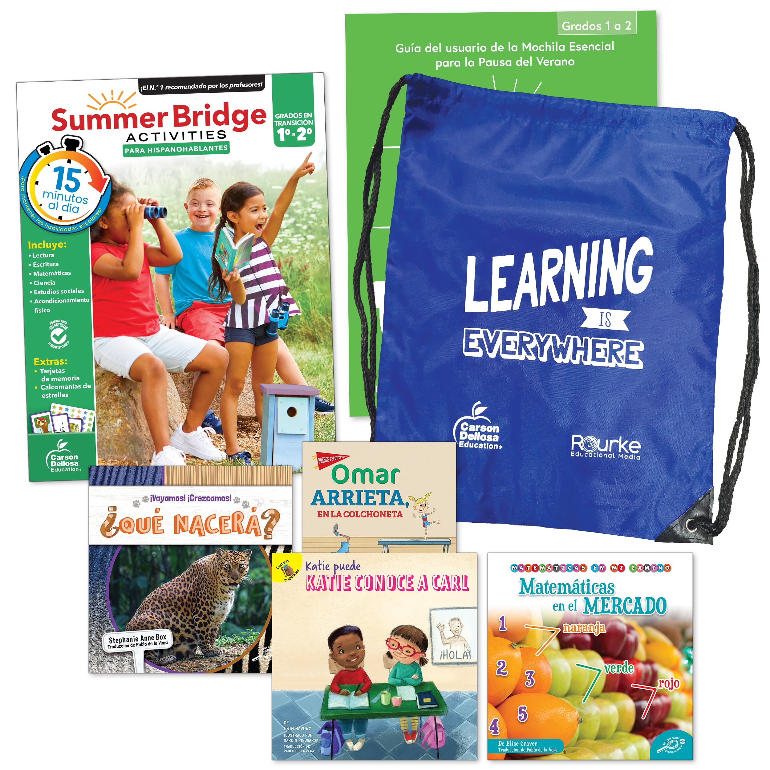 Summer Bridge Activities Summer Bridge Spanish Backpack (7 pieces ...