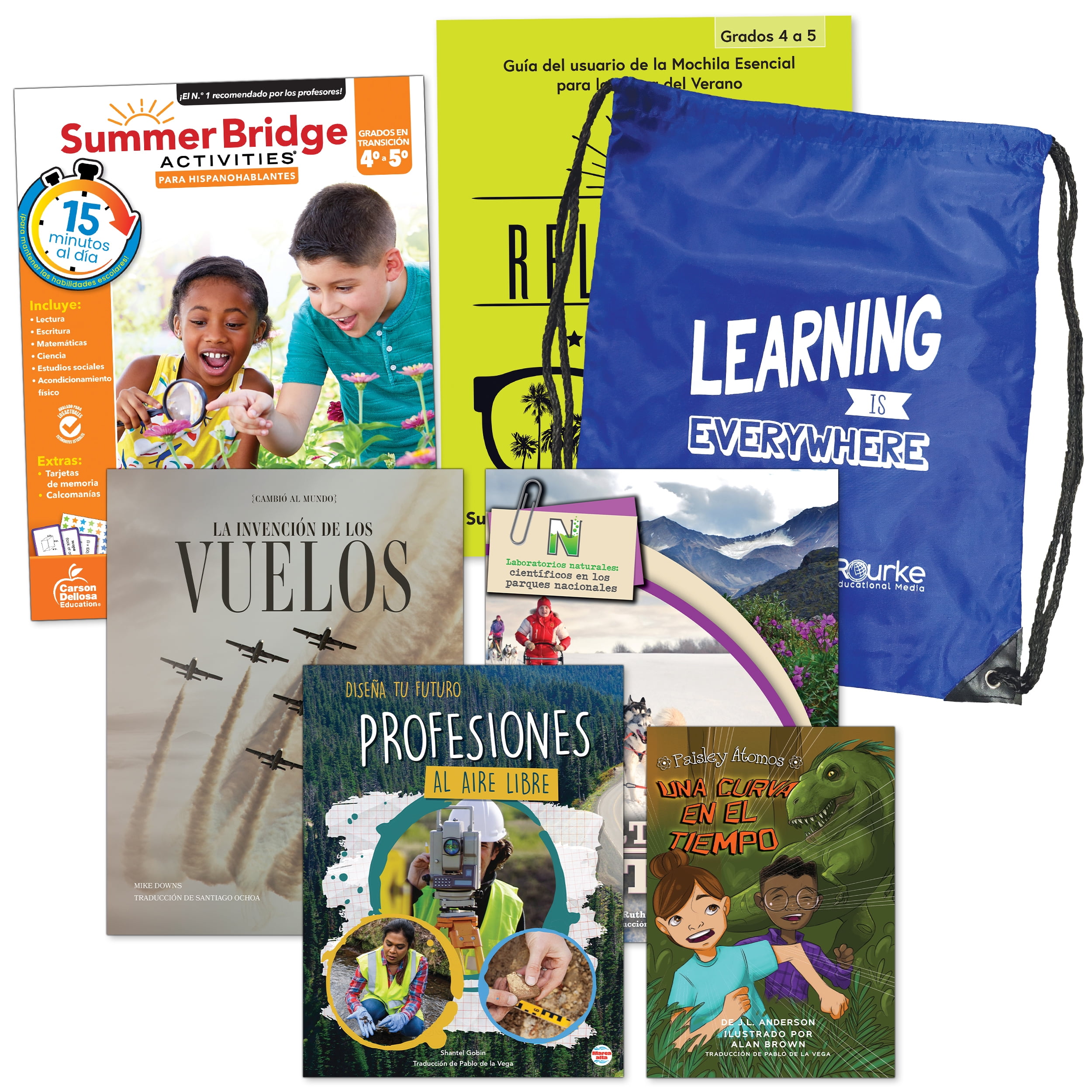 Summer Bridge Activities Summer Bridge Spanish Backpack (7 pieces ...