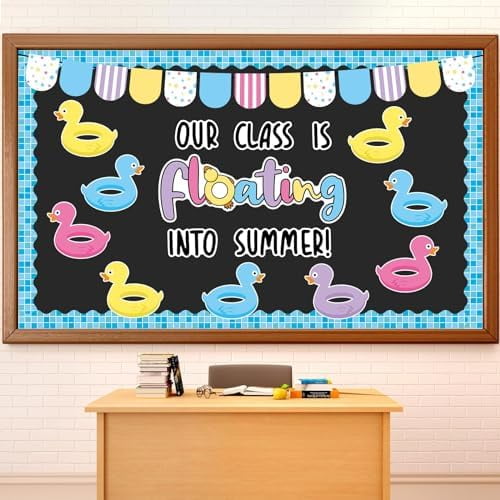 Summer Bulletin Board Decorations Floating Into Summer Classroom ...