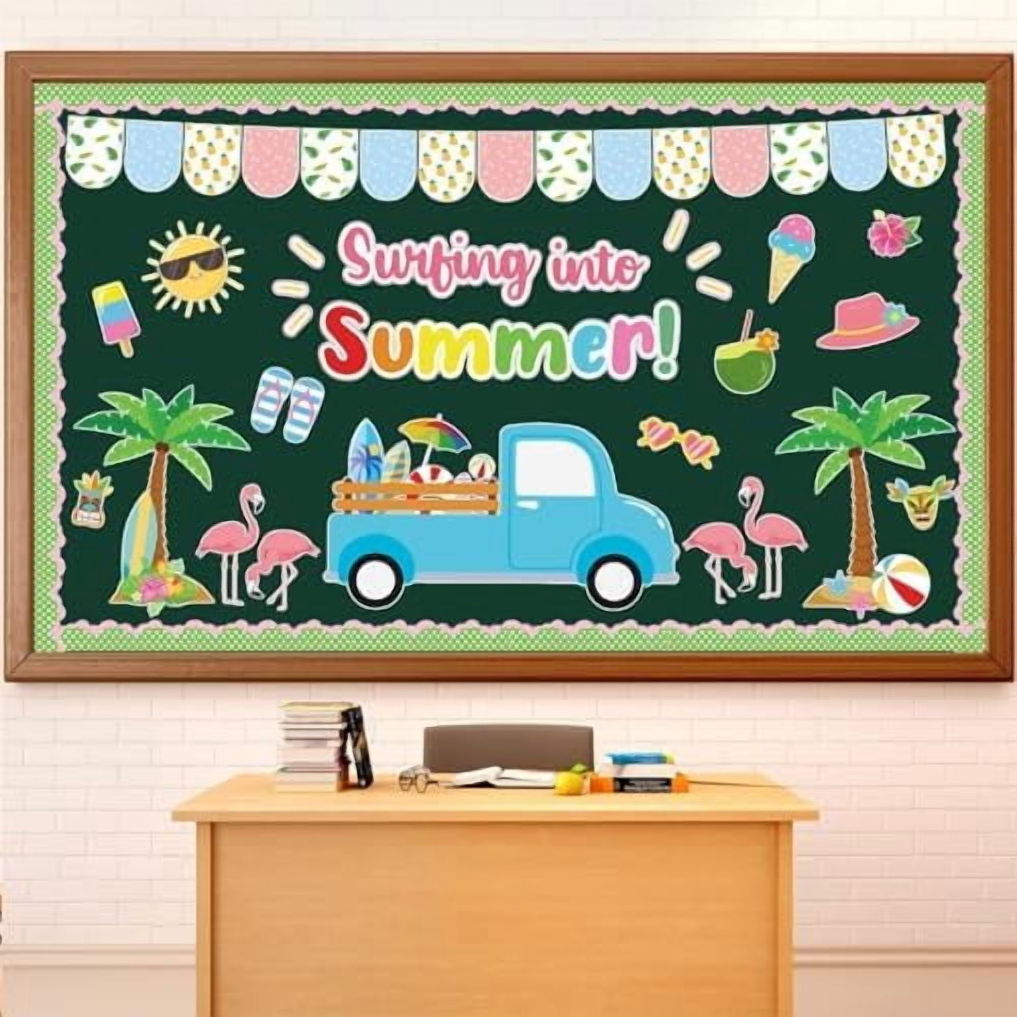 Summer Bulletin Board Decorations Summer Truck Classroom Bulletin Board ...
