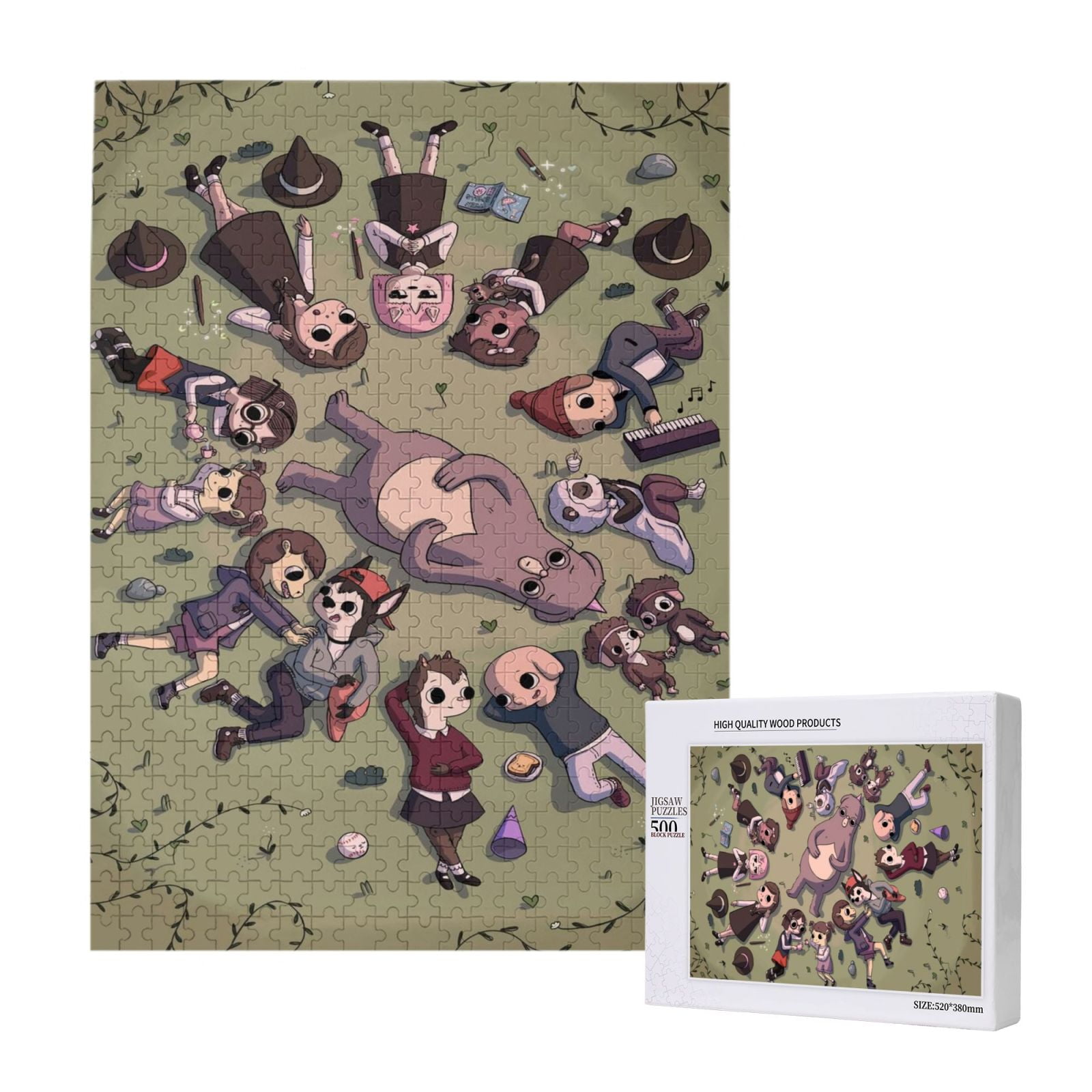 Summer Camp Island Jigsaw Puzzle Interactive Brain Teaser Board Game ...