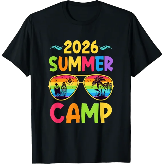 Summer Camp Summer Vacation Family Group T-Shirt - Walmart.com