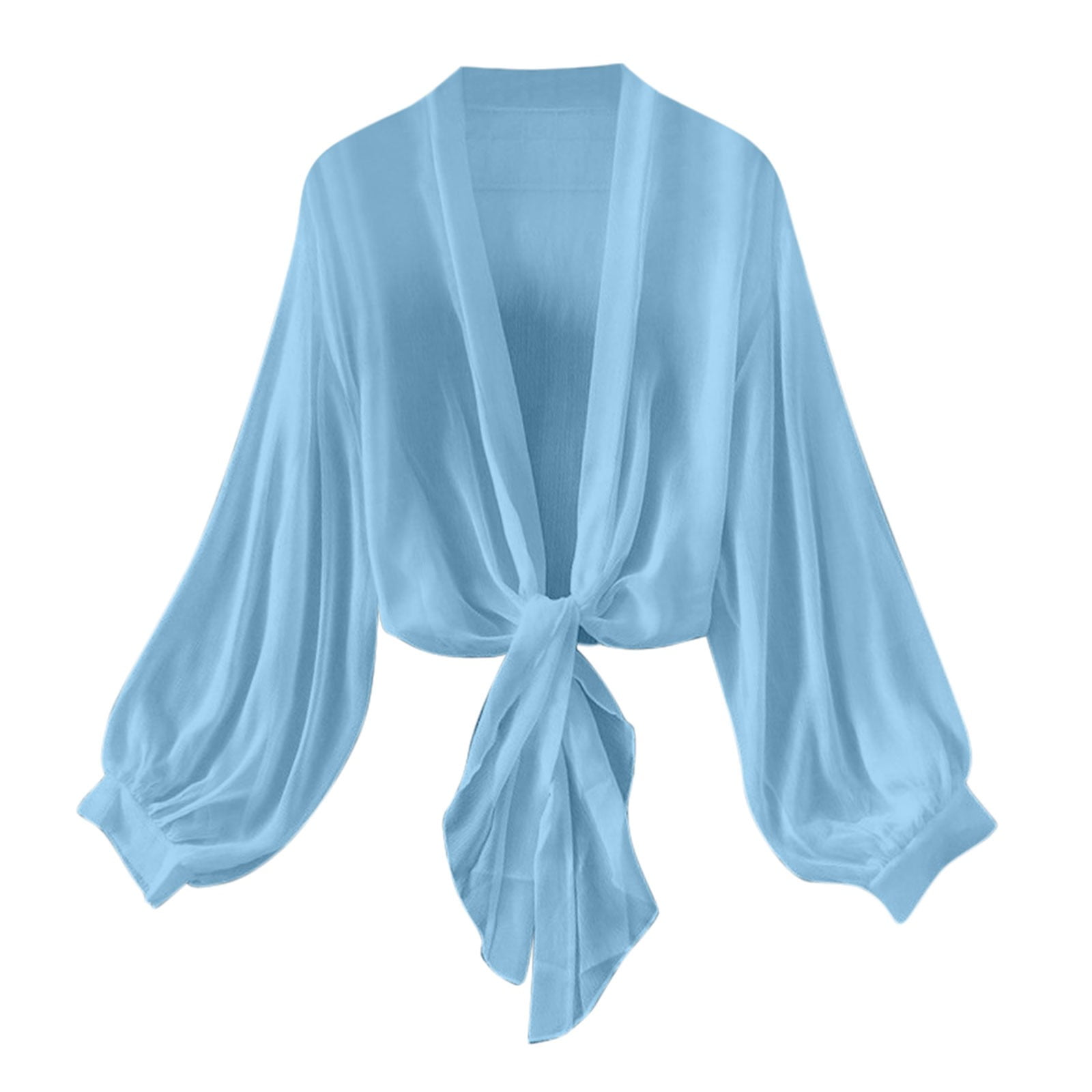 Summer Cardigan Sweaters for Women New Women Tie Front Beach Cover up ...