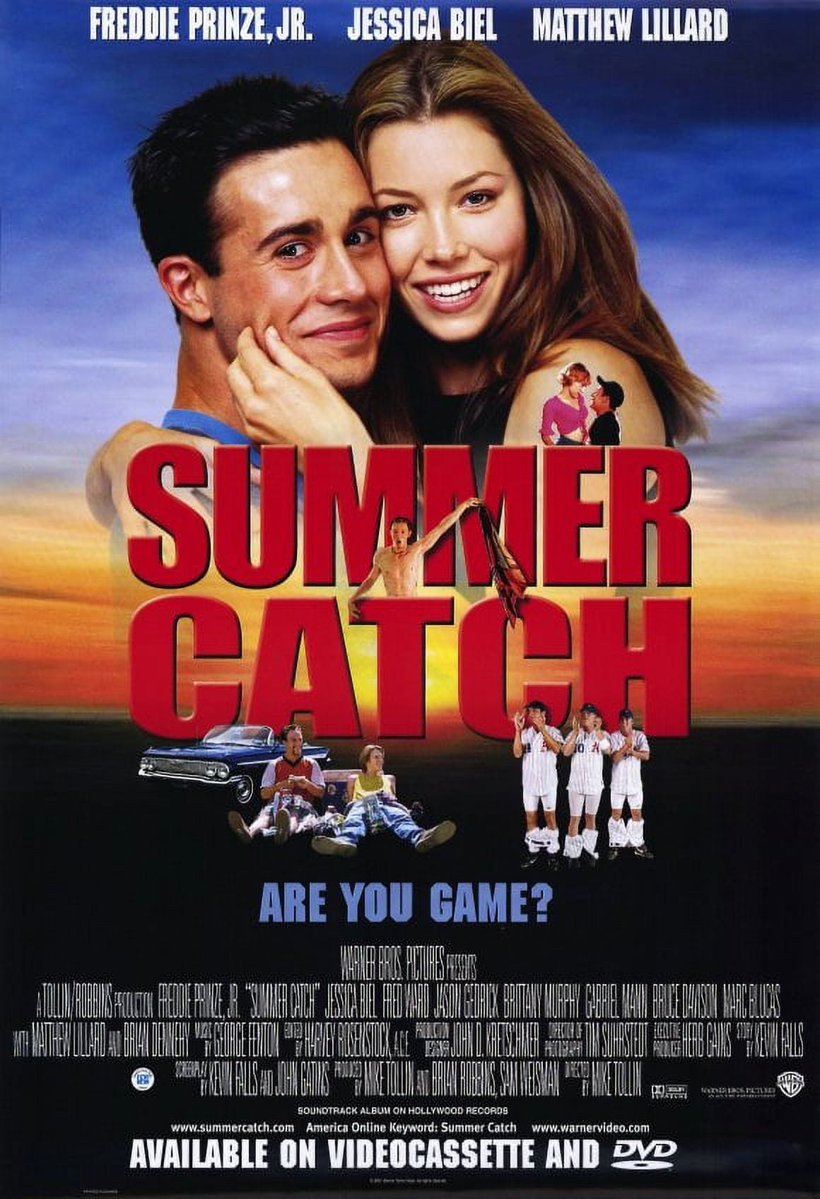 Summer Catch POSTER (11x17) (2000) (Style B) - Walmart.com