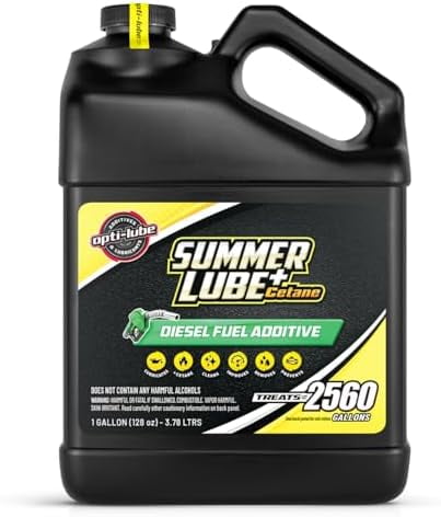 Summer+ Cetane Formula Diesel Fuel Additive: Gallon (1 Gallon - Treats ...