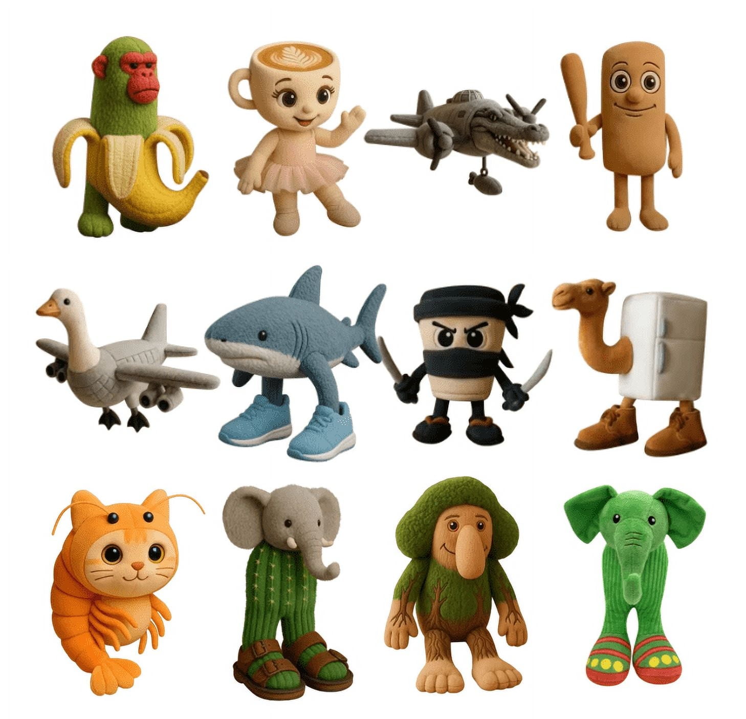 Summer Clearance 2025 Popular Tung Tung Tung Sahur, 11.8" AI Italian Animals Tralalero Plush ...