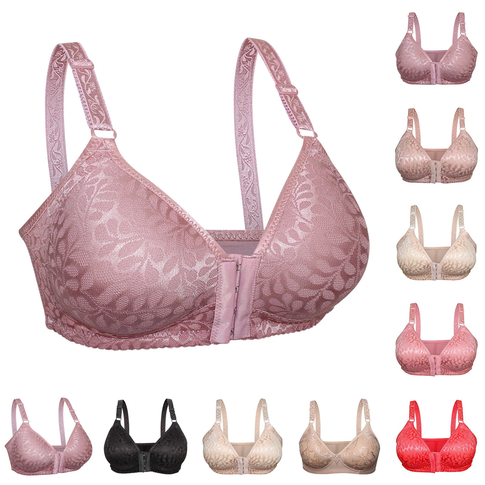 Summer Clearance! Ahuyic Summer Women Bra,Women Plus Size Bras,Women's ...