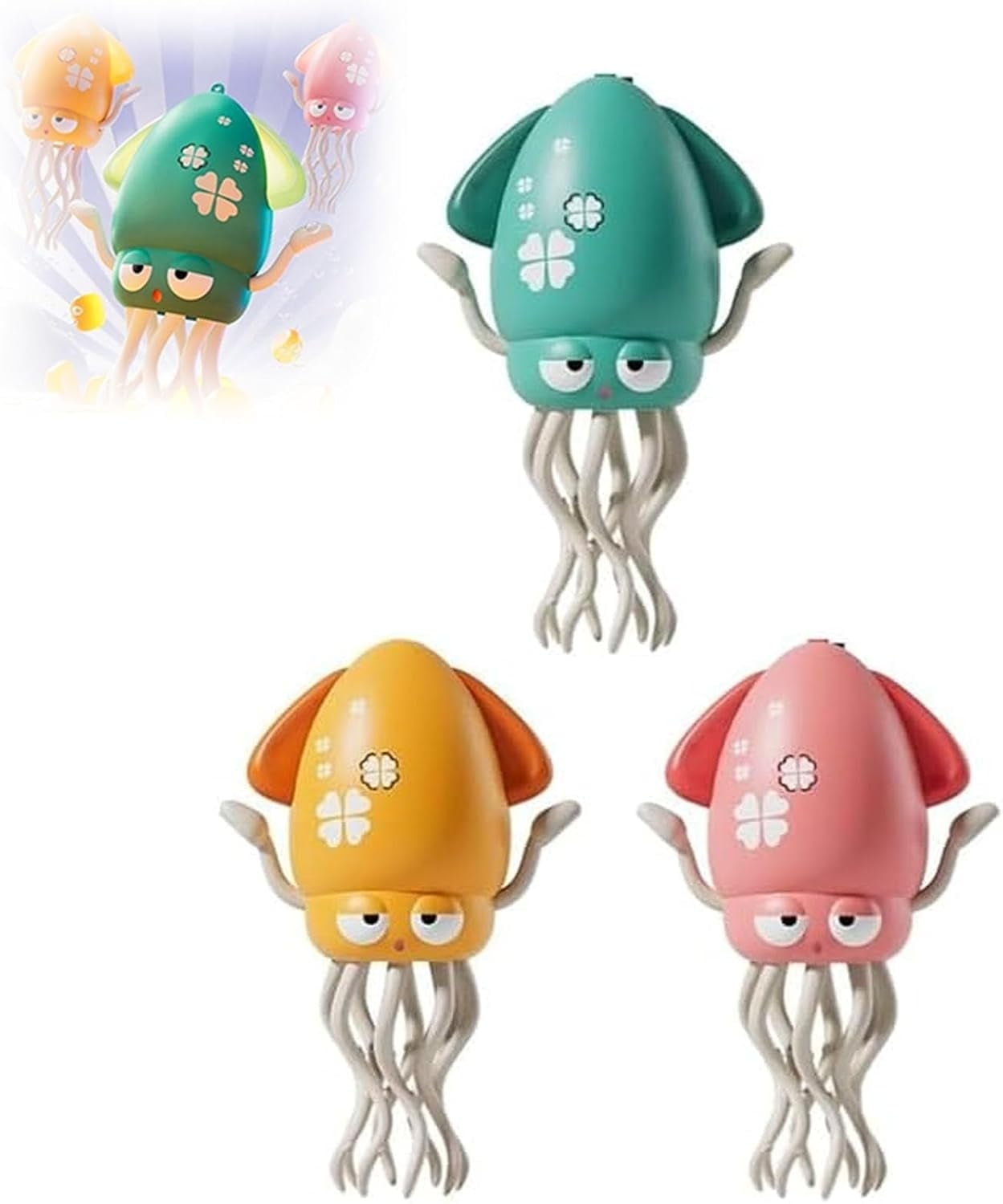 Summer Clearance Dancing Octopus, Electric Crawling Octopus Toy ...