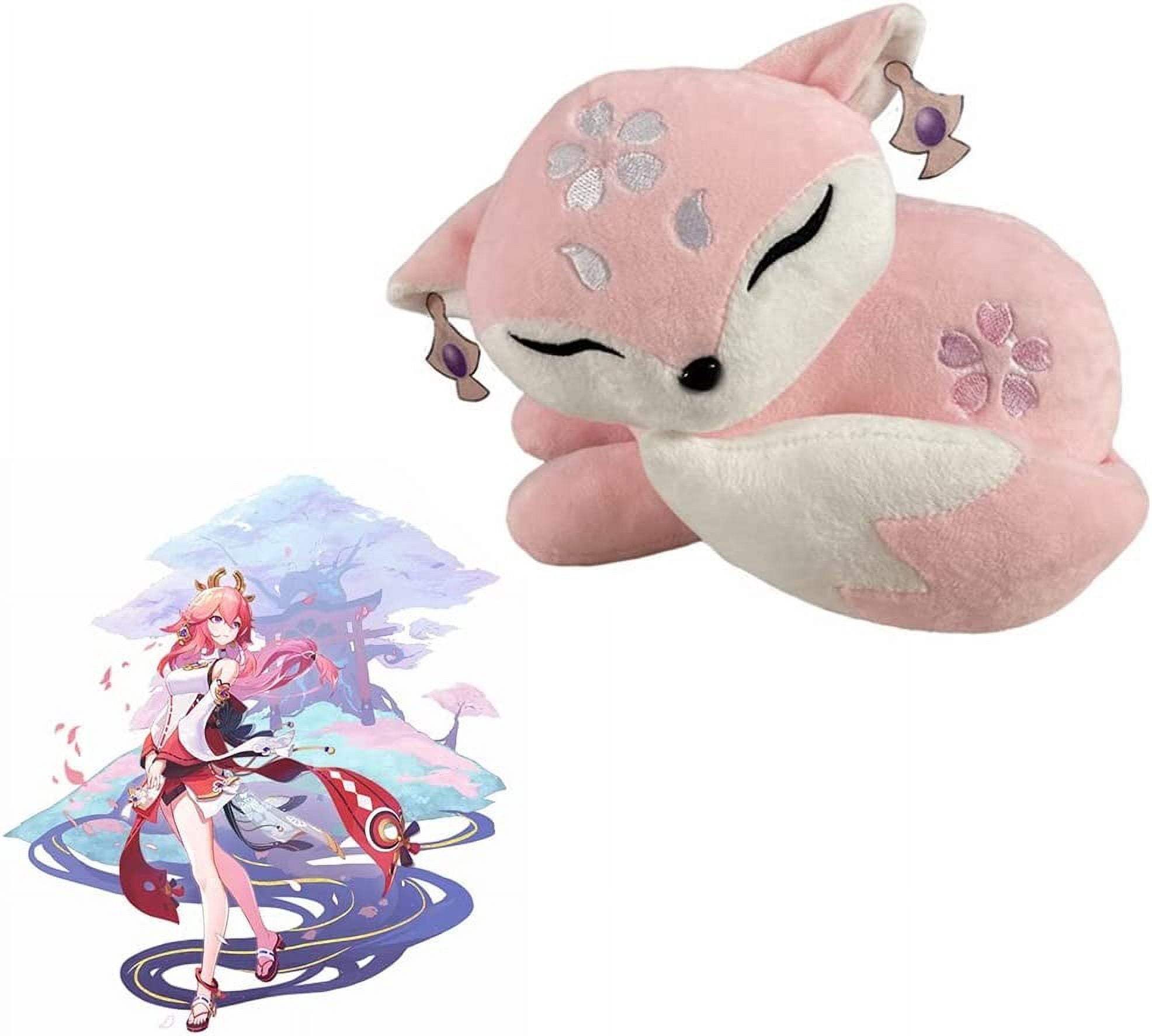 Summer Clearance Genshin Impact Yae Miko Fox Plush 8 Inch Popular Game ...