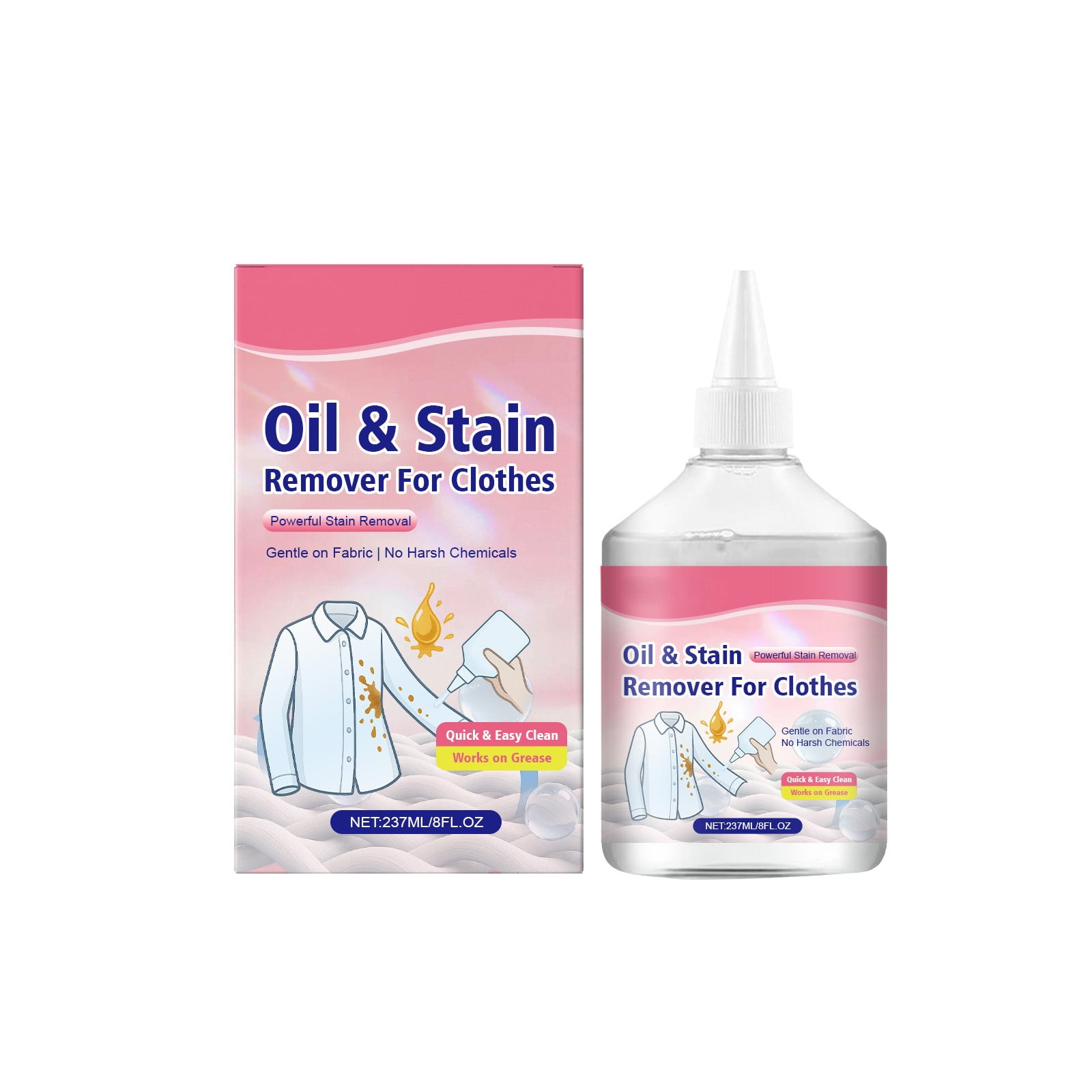 Summer Clearance High-Efficiency Clothing Oil Stain Remover Targets The ...