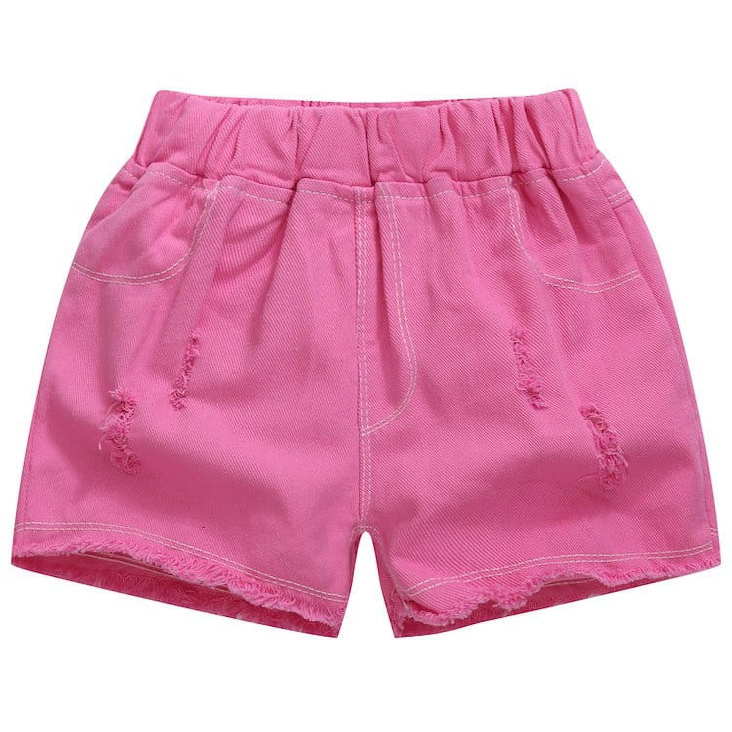 QTOCIO Toddler Girls Clothes, Girls Jean Shorts, Spring and Summer Cute ...