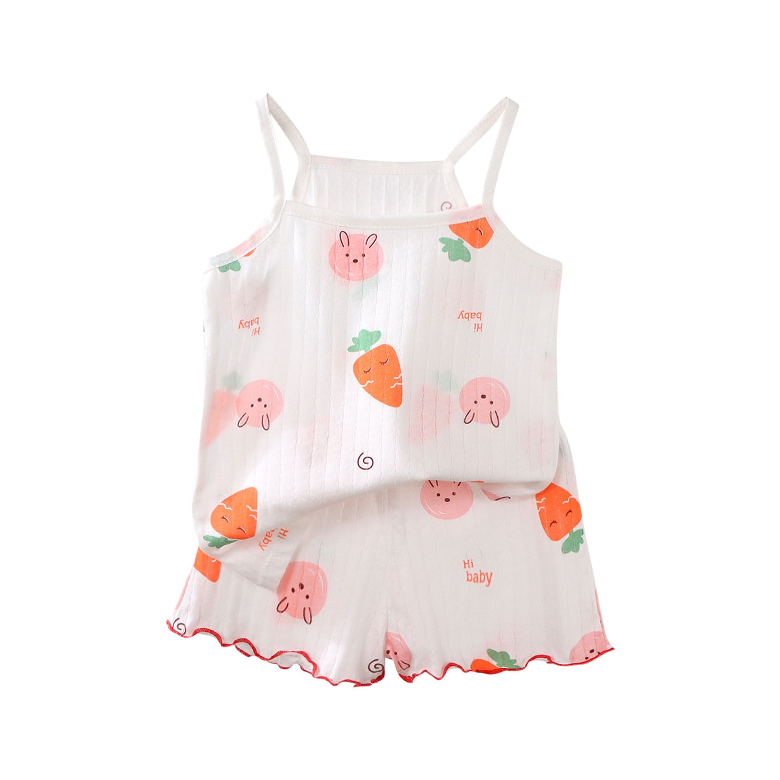 QTOCIO Toddler Girls Outfits, Baby Girl Clothes, Children's Summer ...