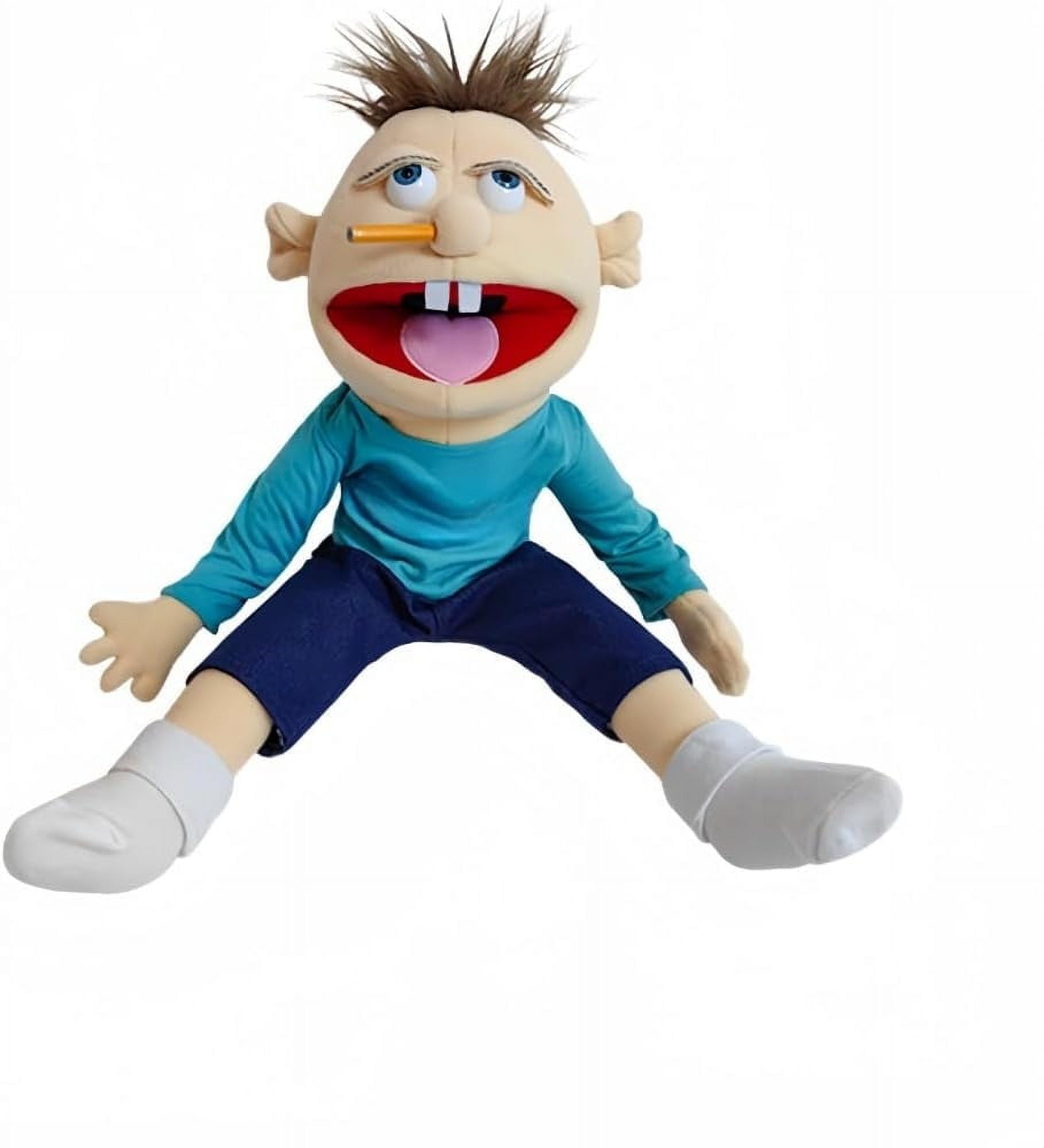 Summer Clearance Jeffy Puppets Plush Toy, Jeffy Hat Hand Puppet Game ...