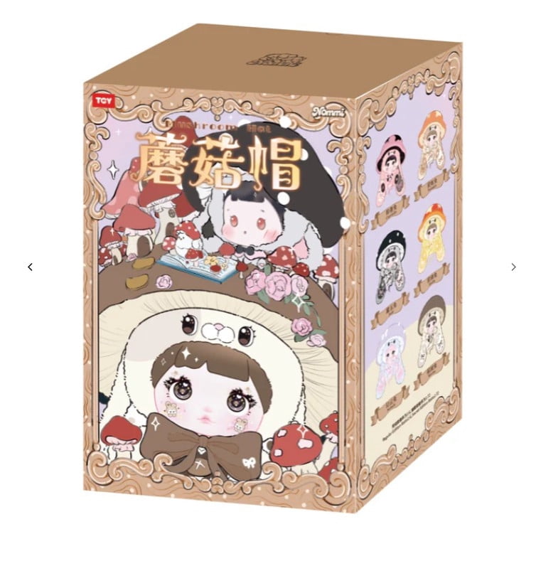 Summer Clearance Nommi Blind Box Plush Figures – Nommi 400% Mushroom ...