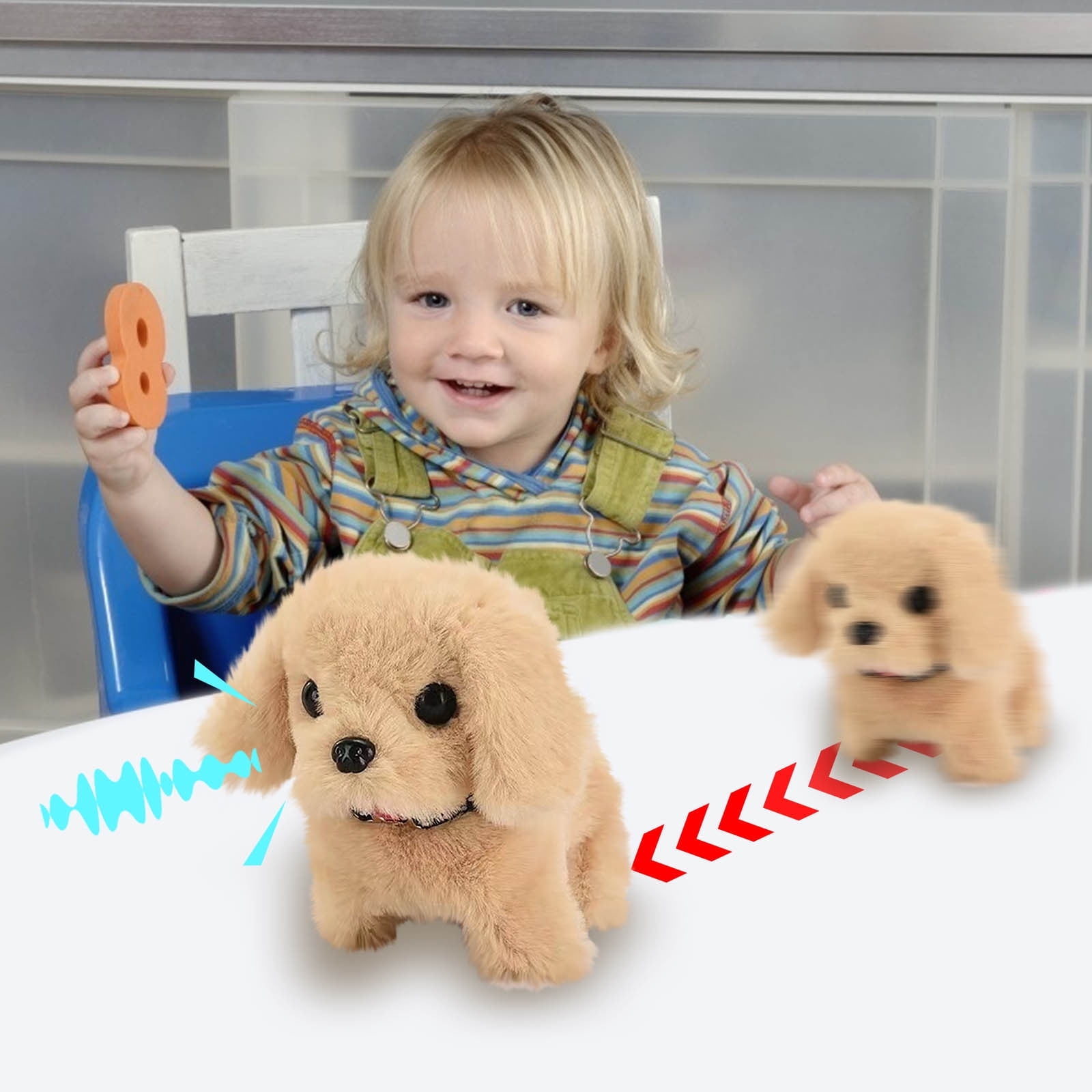 Summer Clearance My Realistic Robot Puppy, Cute Soft Mini Robot Puppy ...