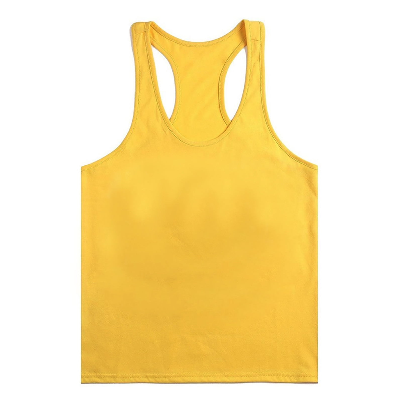 ZVNAΖH Men's Bodybuilding Stringer Tank Tops Y Shape Back Gym Fitness ...