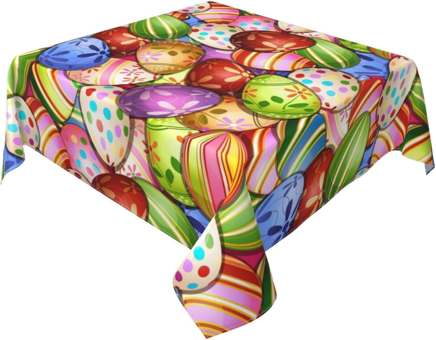 Summer Coastal Tablecloth 70x70 Inch Round Waterproof Rustic Blue Ocean ...