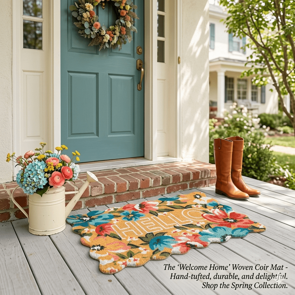 Summer Coir Doormat, 23