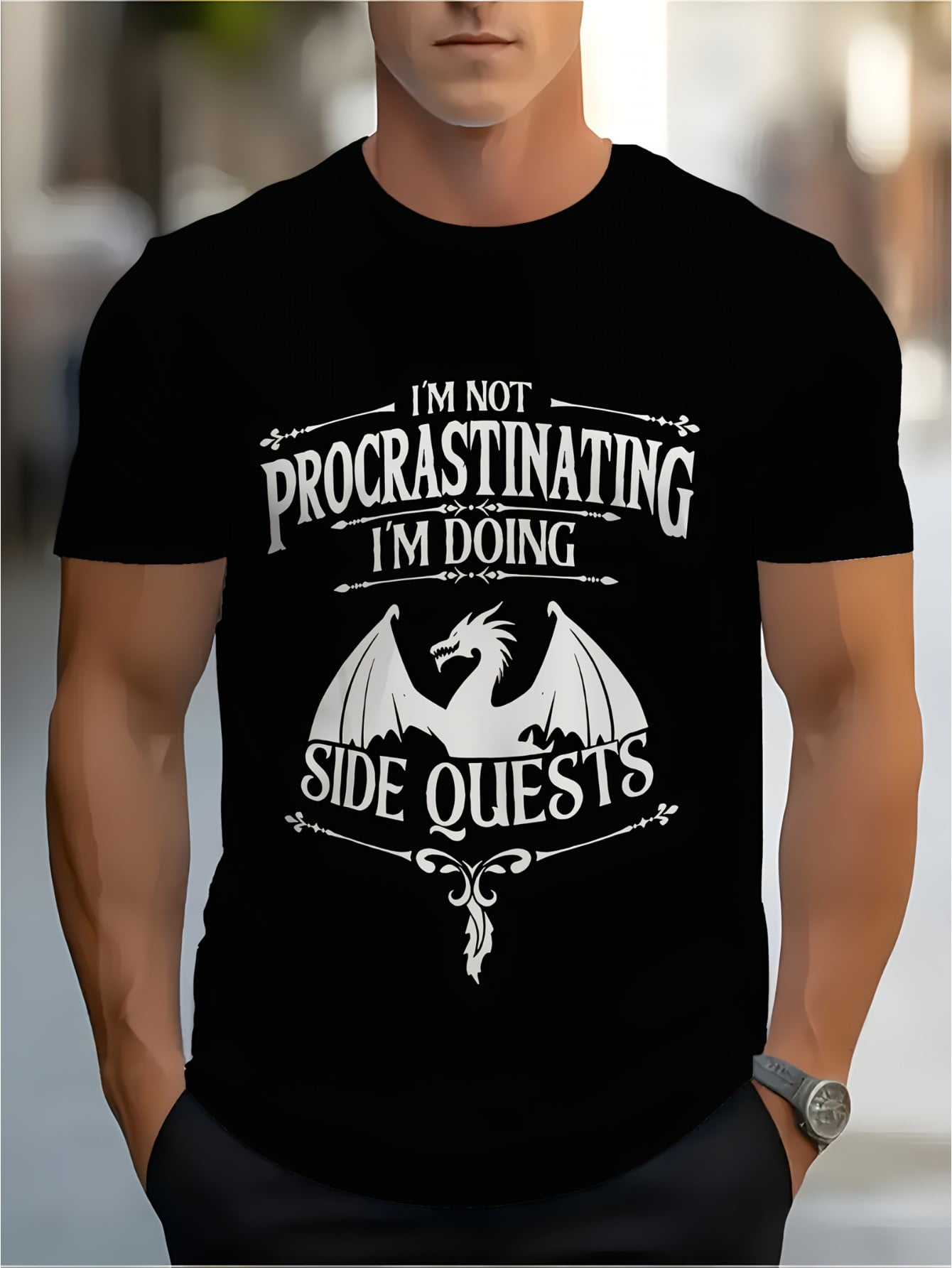 Summer Collection Knitted Fabric Casual Style Short-Sleeve Regular Fit Cotton Round-Neck T-Shirt ...