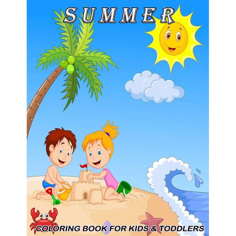 beachfront coloring pages