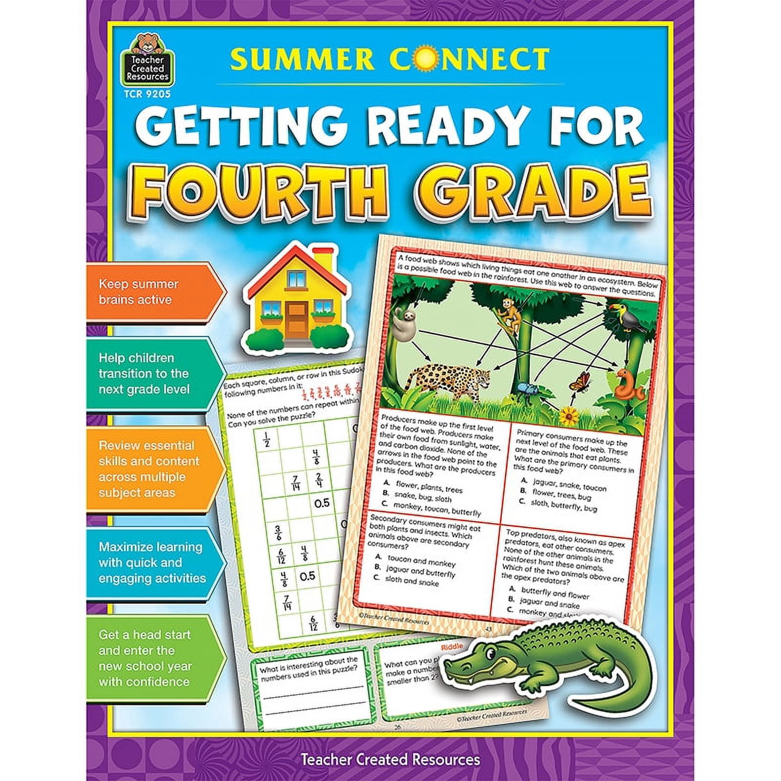 Teacher Created Resources Summer Connect: Getting Ready for Fourth ...
