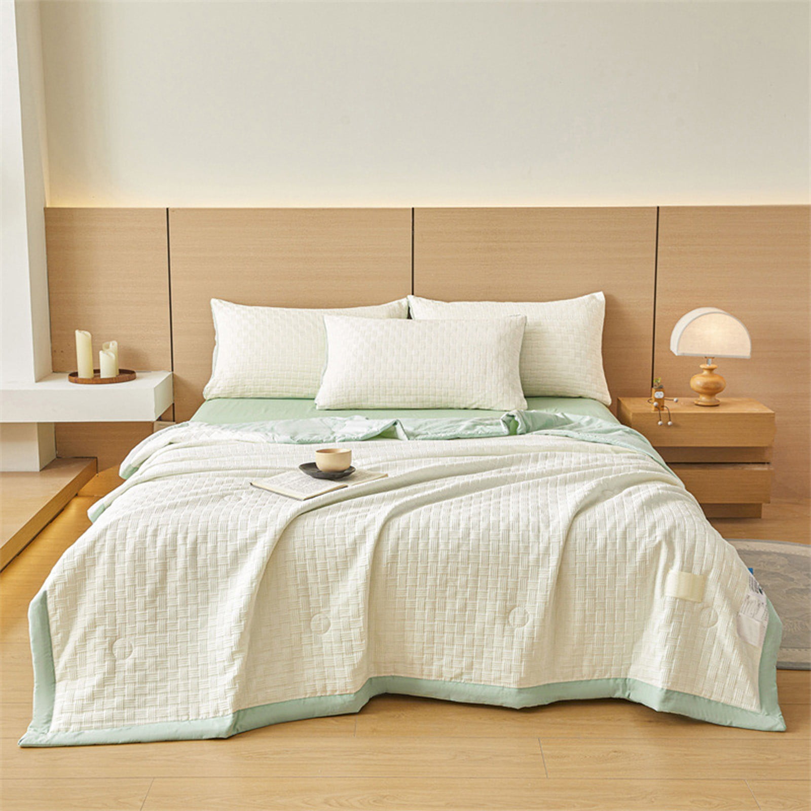 Summer Cool Air Conditioner Quilt -Double Layer Yarn-Knit Air ...